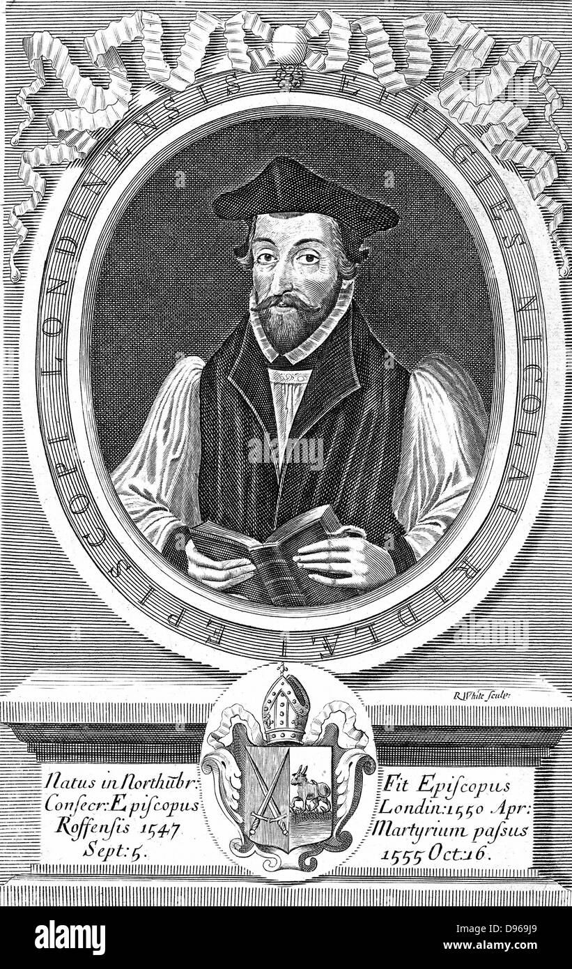 Bishop nicholas ridley Black and White Stock Photos & Images - Alamy