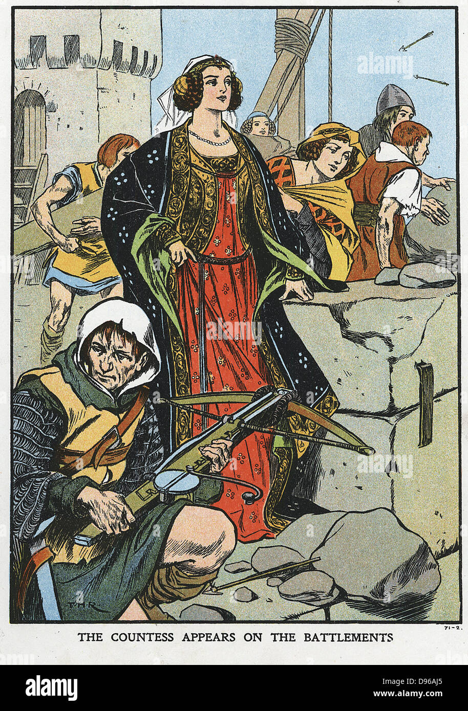 Agnes, Countess of Dunbar (1312?-1369), known as Black Agnes, defending ...