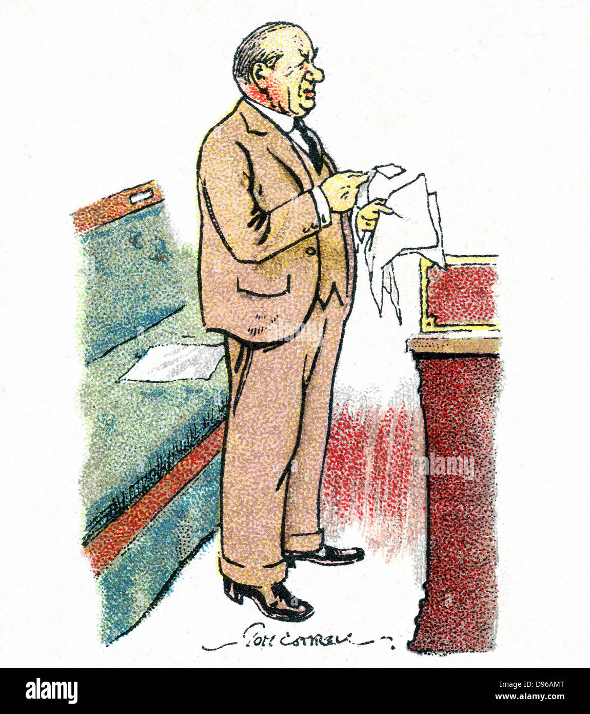 Stanley baldwin cartoon hi-res stock photography and images - Alamy