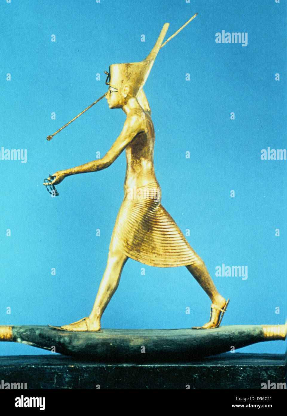 Tutankhamun (Tutenkamen) d.c.1340 BC 18th dynasty Egyptian Pharaoh ...