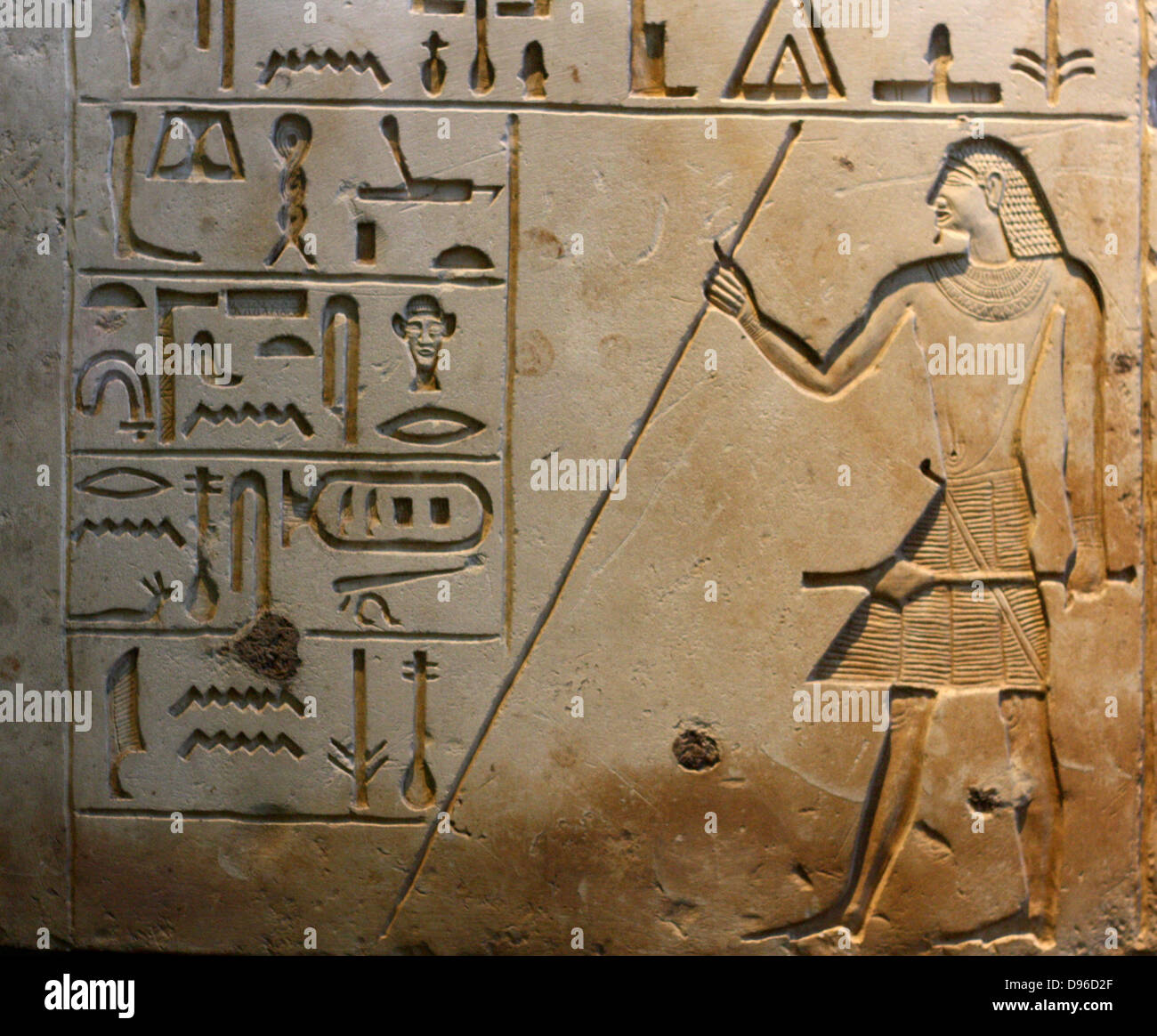 Tomb Slab of Neferseshempepy. Limestone, late Old Kingdom, about 2150 ...