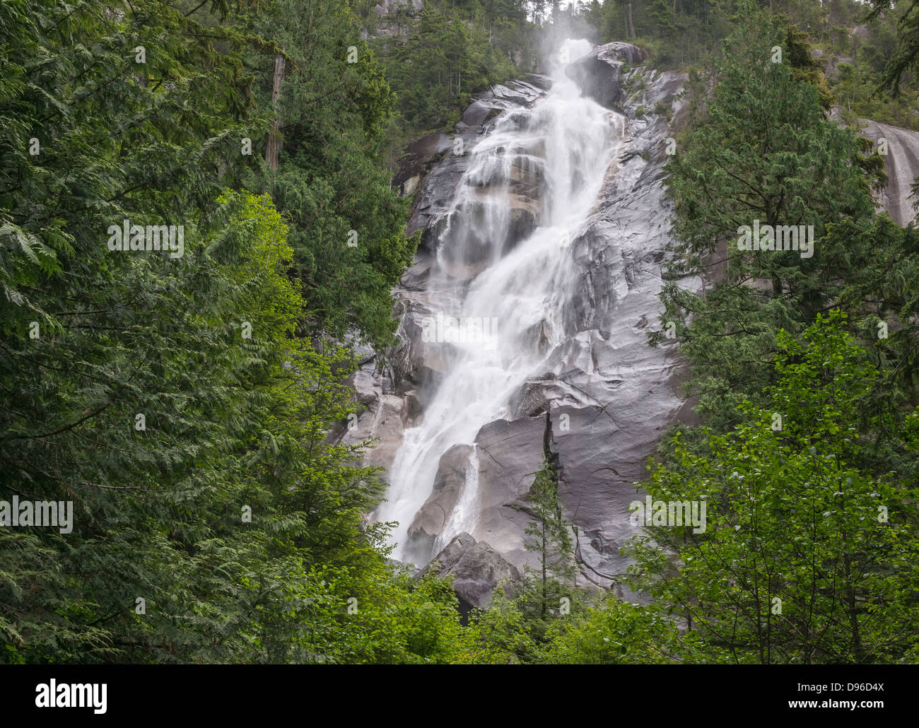 Shannon Falls, British Columbia, Canada Stock Photo - Alamy
