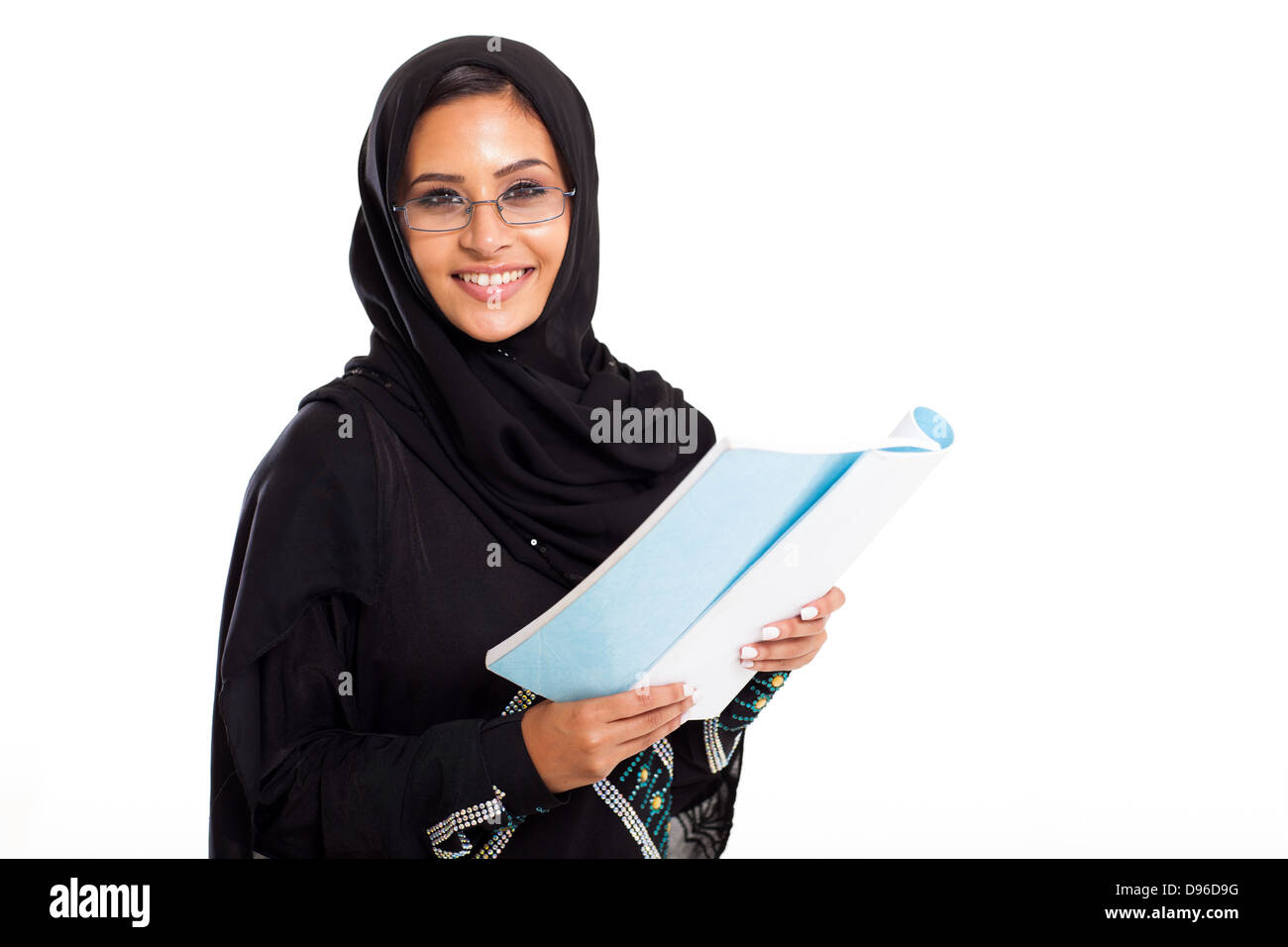 Arabic girl reading hi-res stock photography and images - Alamy