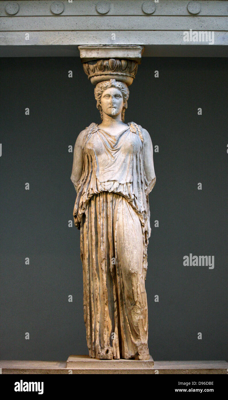 Caryatid woman hi-res stock photography and images - Alamy