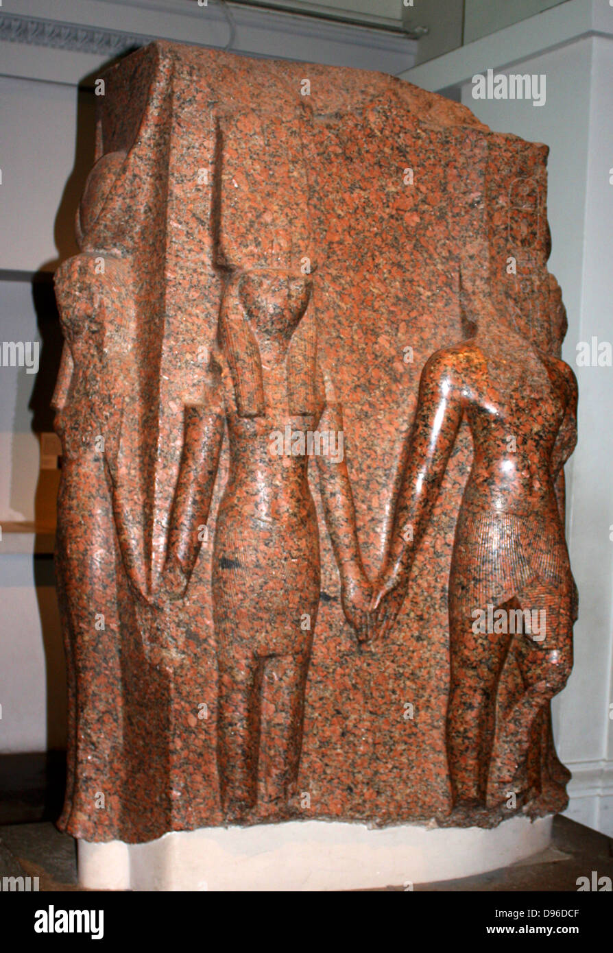 Monument of king Thutmoses III. 18th Dynasty, about 1450BC from Thebes ...