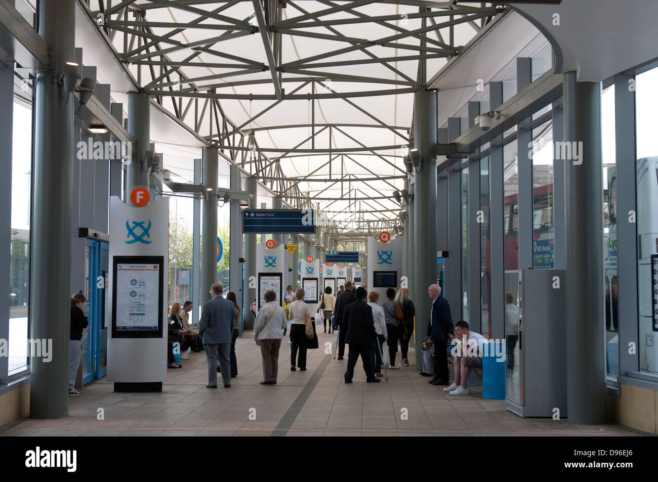 Wolverhampton Bus Station, West Midlands, England, UK Stock Photo - Alamy