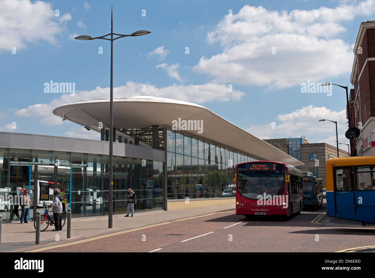 Wolverhampton bus station, West Midlands, England, UK Stock Photo - Alamy