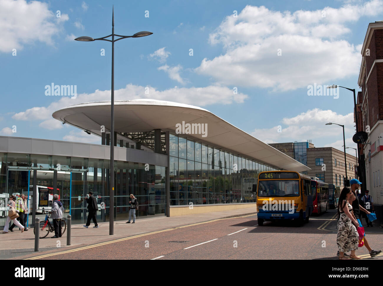 Wolverhampton bus station, West Midlands, England, UK Stock Photo - Alamy