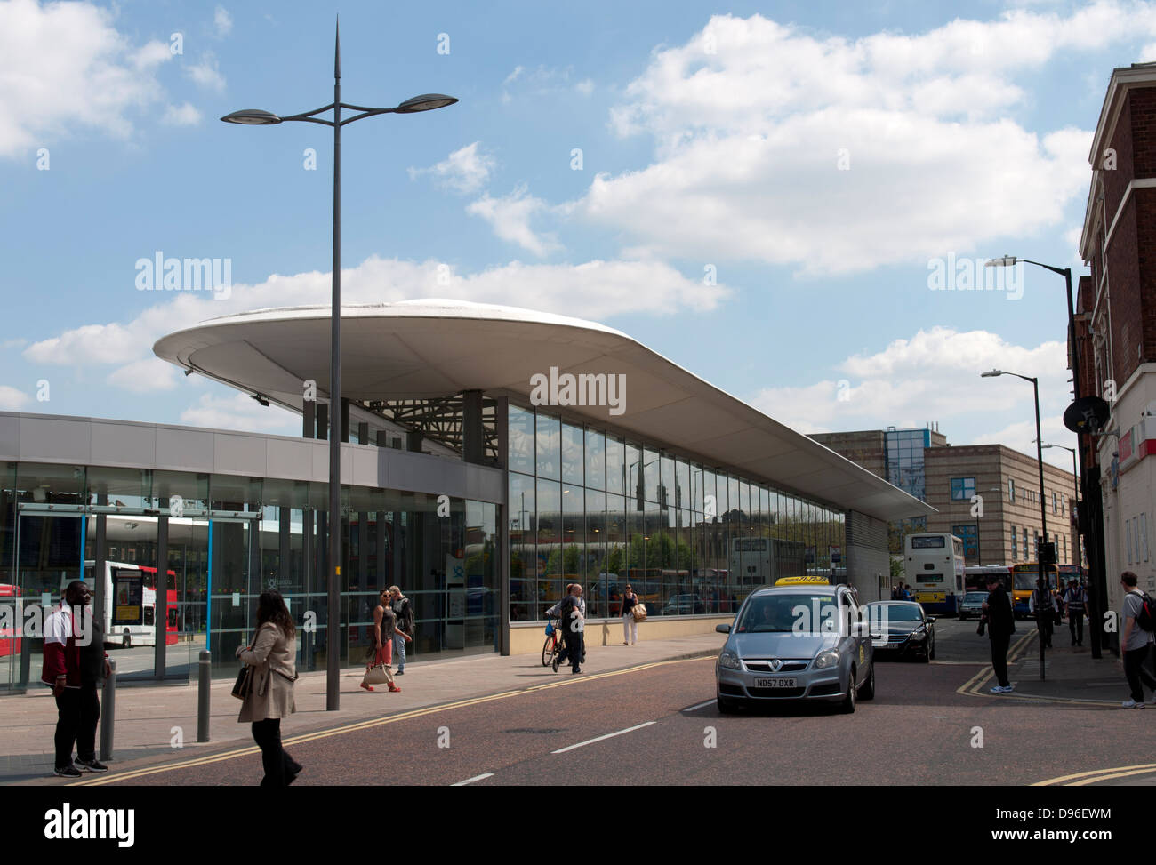Wolverhampton bus station, West Midlands, England, UK Stock Photo - Alamy