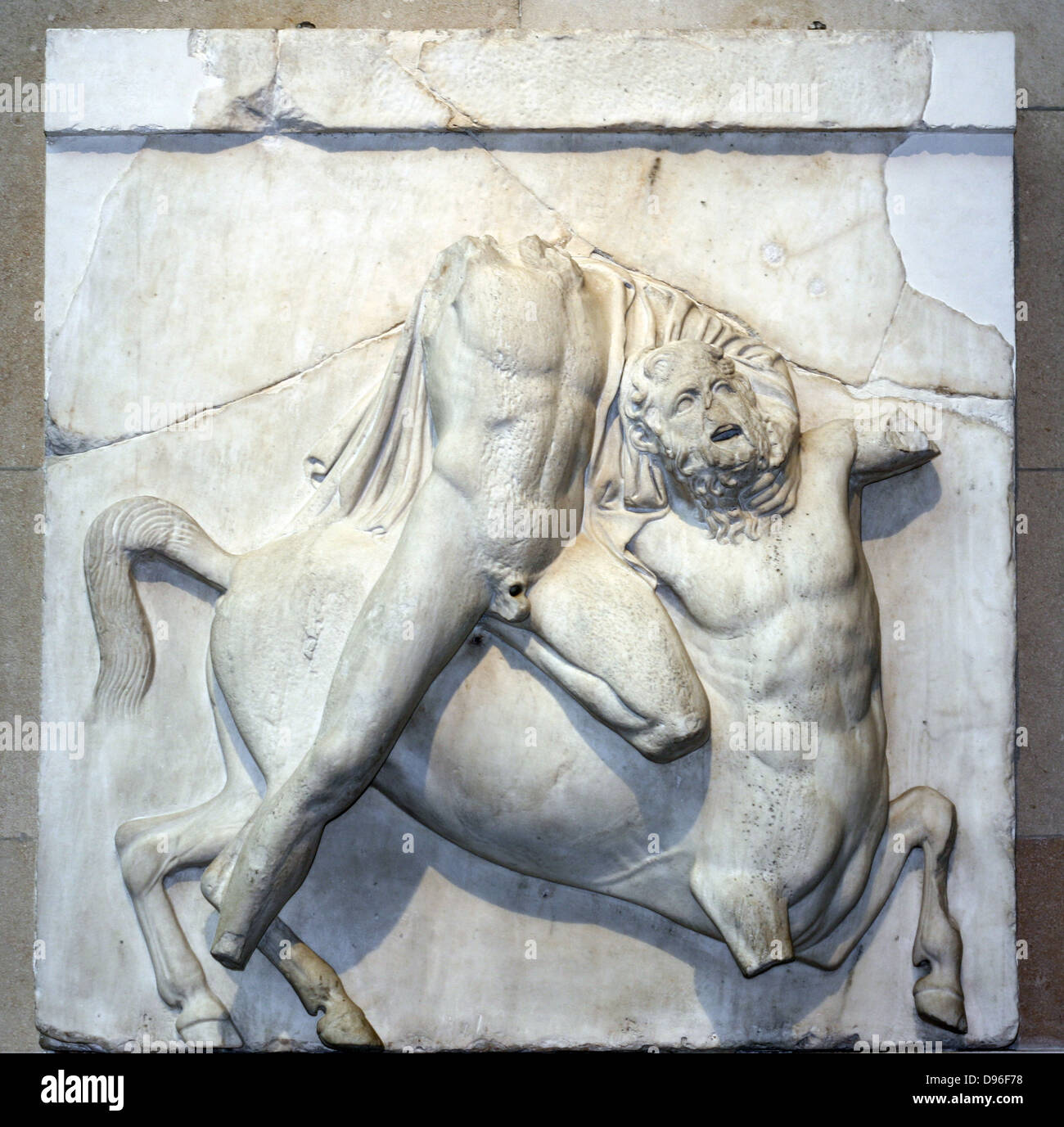 Battle centaurs sculpture hi-res stock photography and images - Alamy