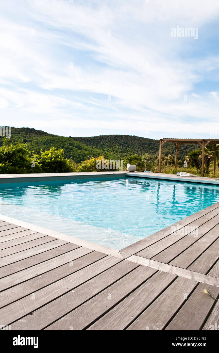 Private swimming pool france hi-res stock photography and images - Alamy