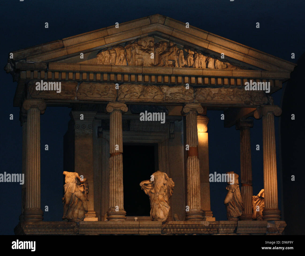 The nereid monument lykian tomb hi-res stock photography and images - Alamy