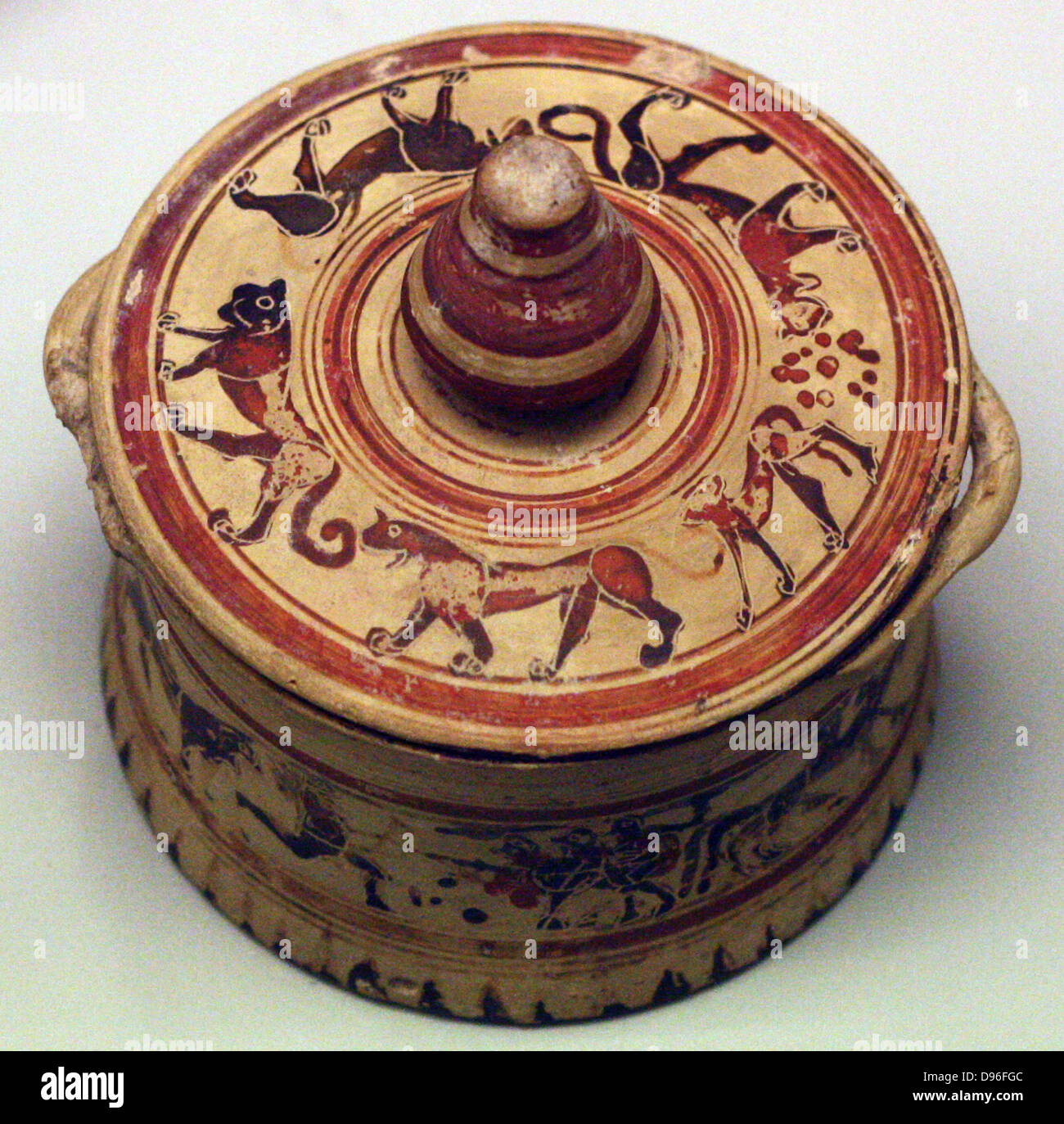 Made circa 680 650 bc in corinth from phaleron hi-res stock photography ...