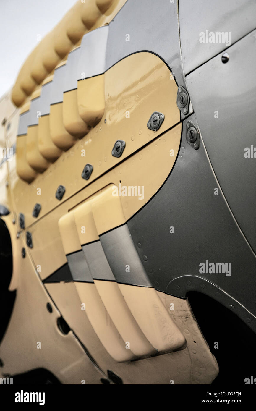 Detail of the airplane engine Stock Photo - Alamy