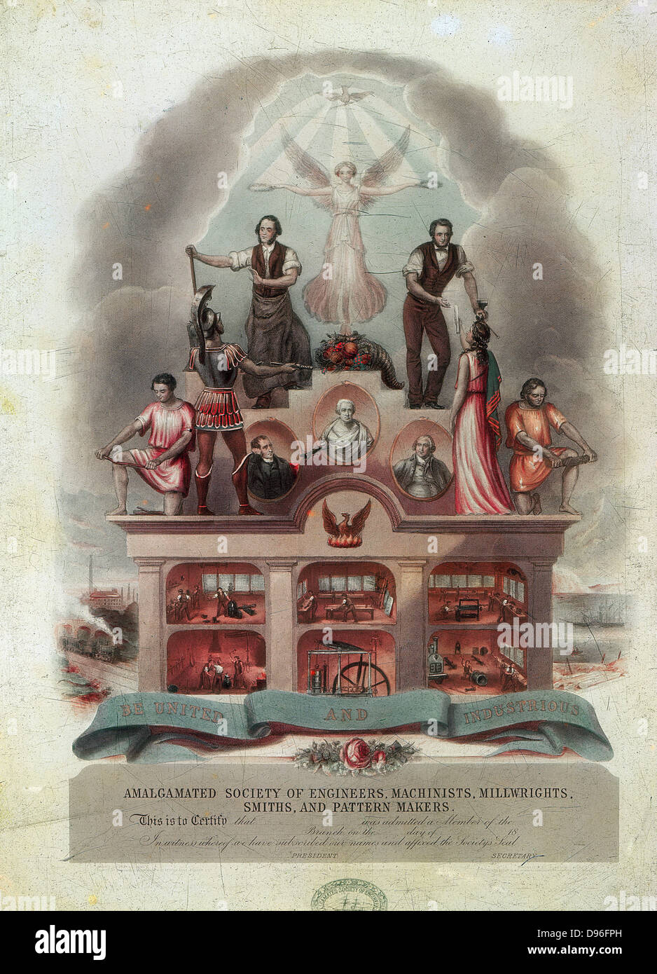 Trade union scroll hi-res stock photography and images - Alamy