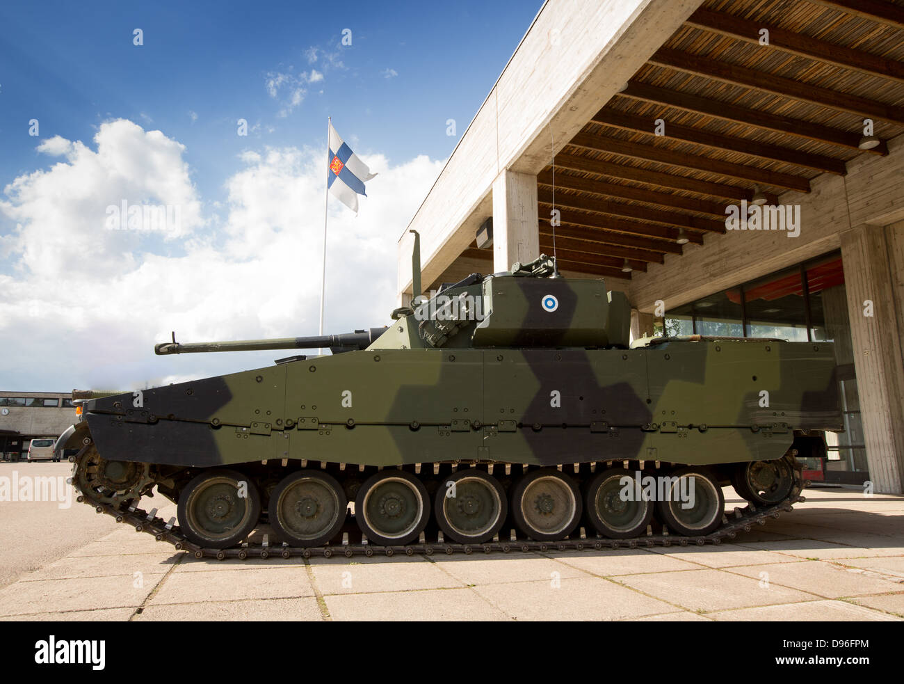 CV9030 infantry fighting vehicle of the Finnish Army at Karelia Brigade ...