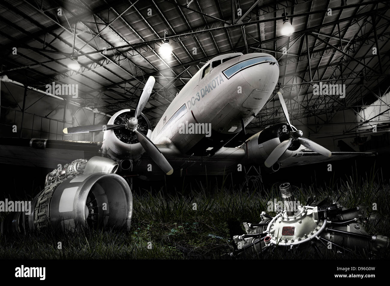 Raf dakota aircraft hi-res stock photography and images - Alamy