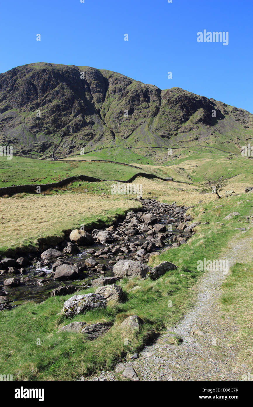 Mardale Beck and Harter Fell, Lake District National Park, Cumbria ...