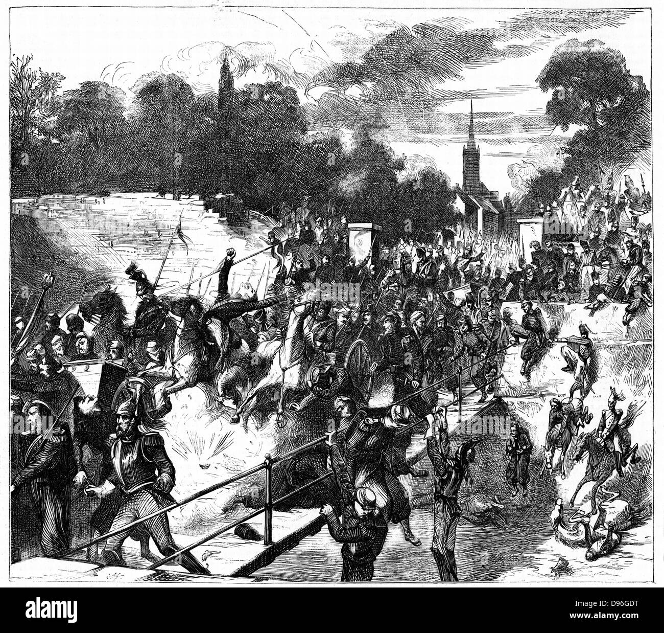 Franco-Prussian War 1870-1871: Battle of Sedan, l September 1870 ...