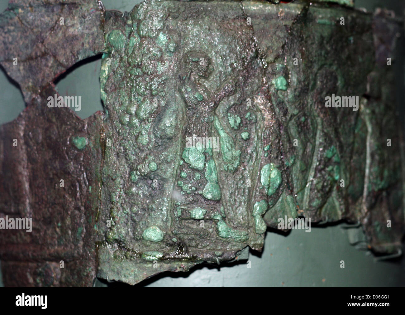 Bronze gate ornaments assyrian circa 883 859 bc from balawat hi-res ...