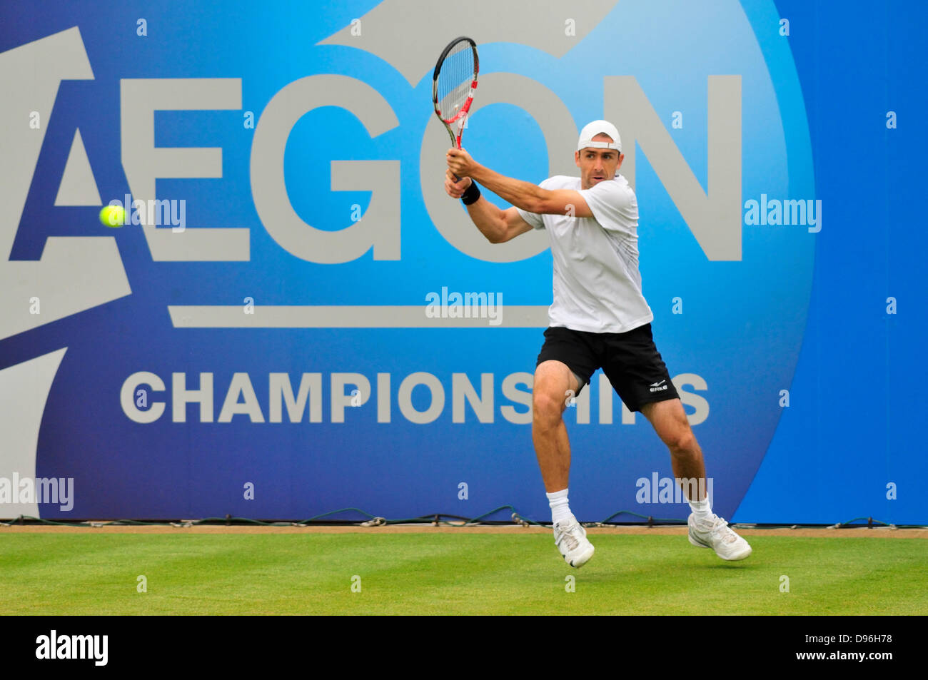 Benjamin Becker (Germany) at the Aegon Tennis Championship, Queens Club ...
