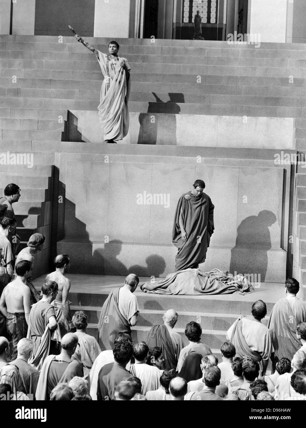 JULIUS CAESAR 1953 MGM film with Marlo Brando as Mark Anthony Stock ...