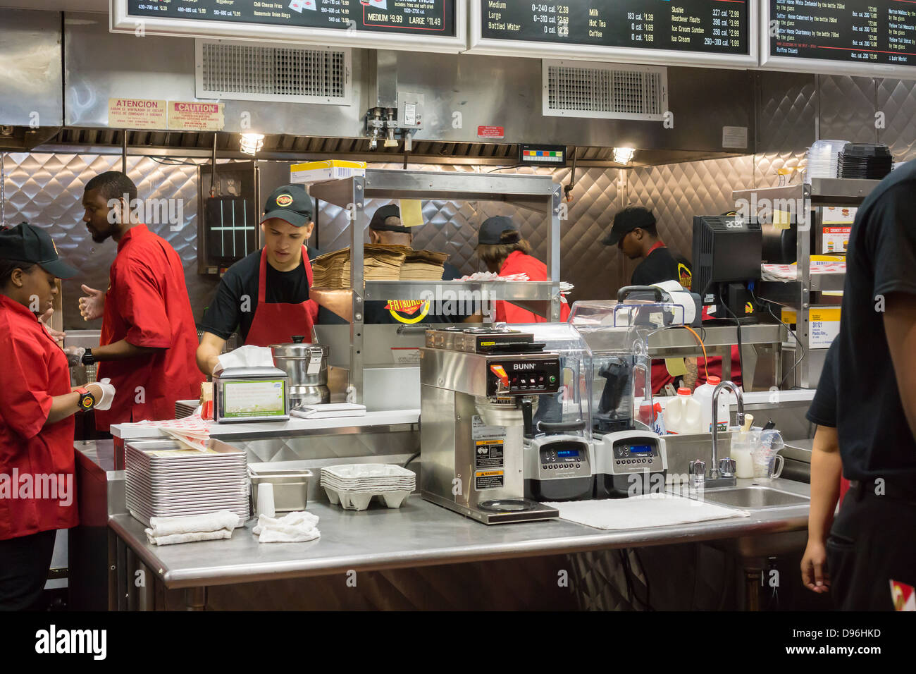 Burger lovers from far and wide descend on the new Fatburger restaurant ...