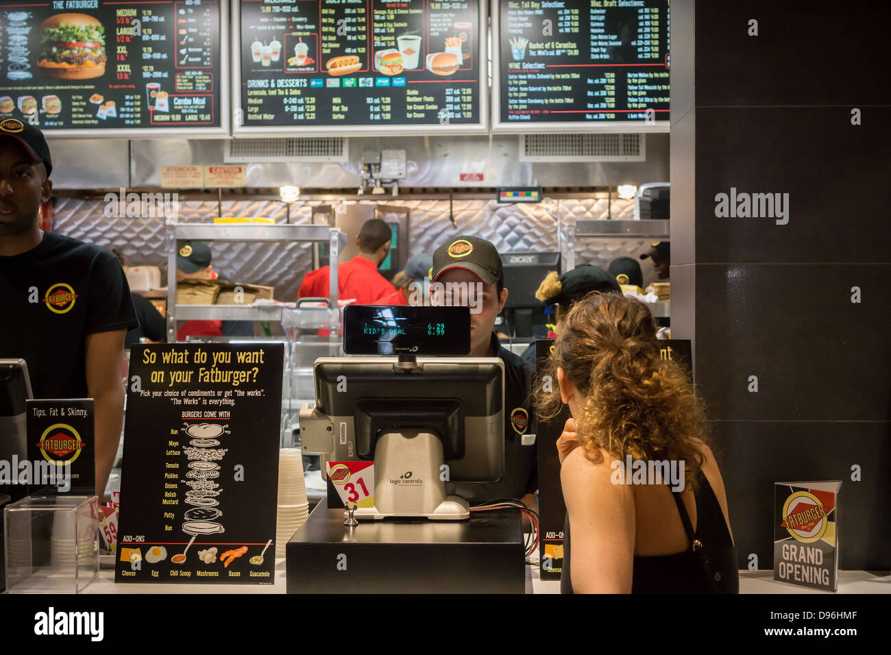 Fatburger restaurant hi-res stock photography and images - Alamy