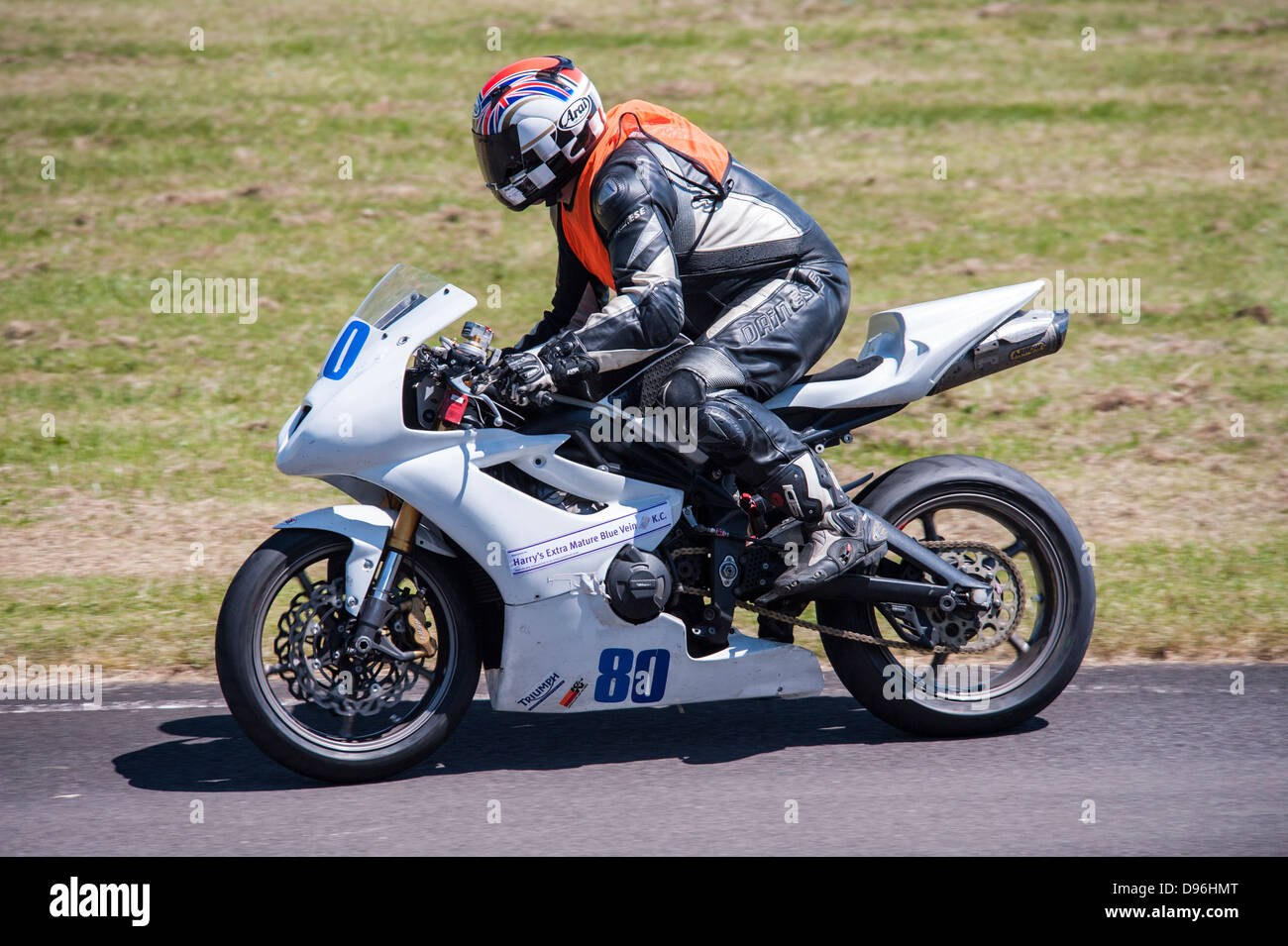 super bike racing castle combe Stock Photo - Alamy