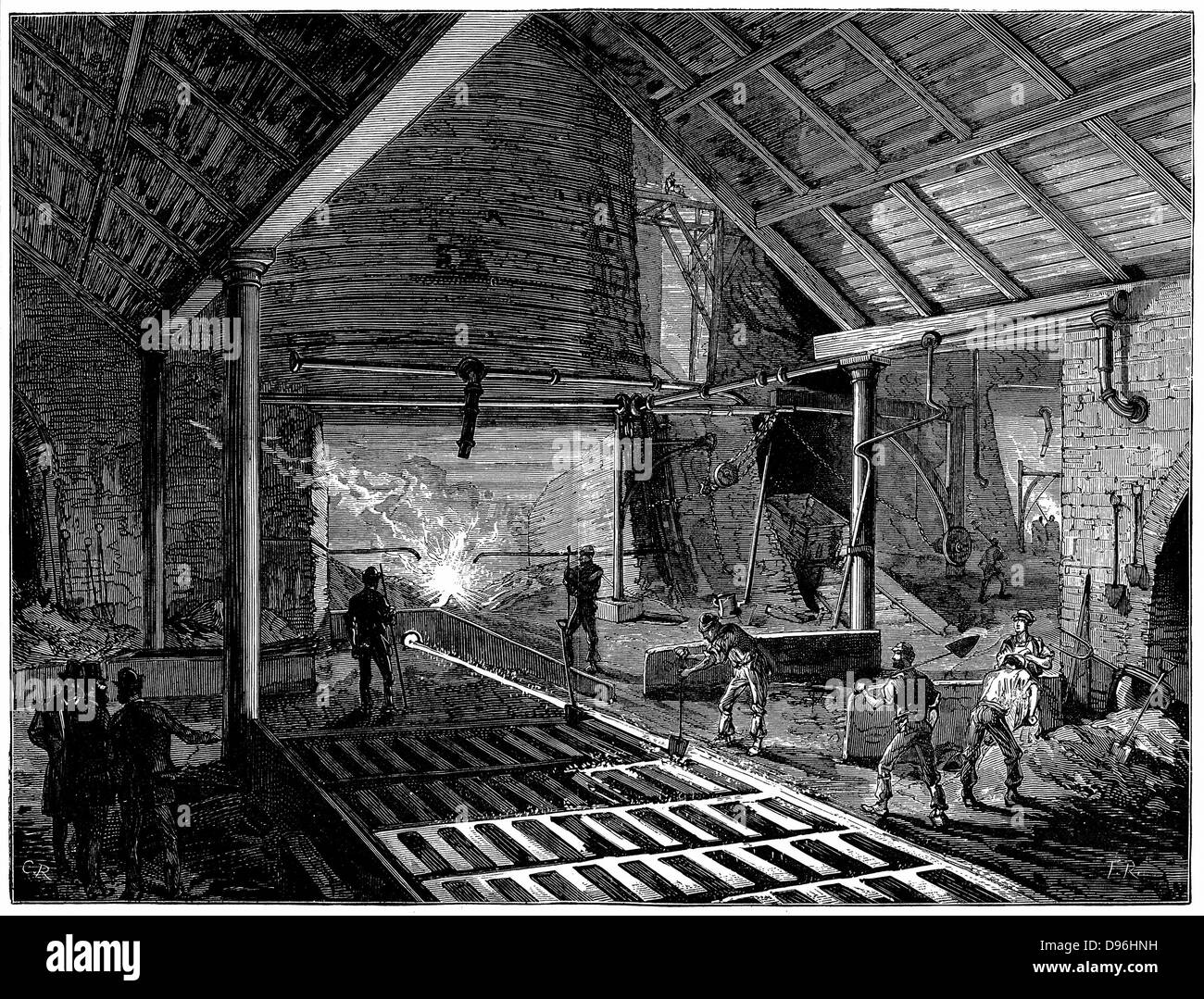 Molten iron blast furnace hi-res stock photography and images - Alamy