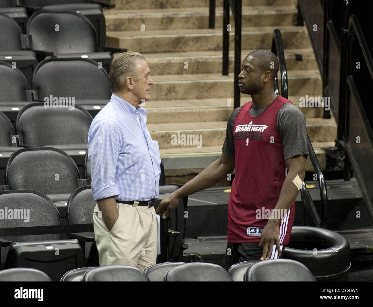 Pat riley during miami heat hi-res stock photography and images - Alamy