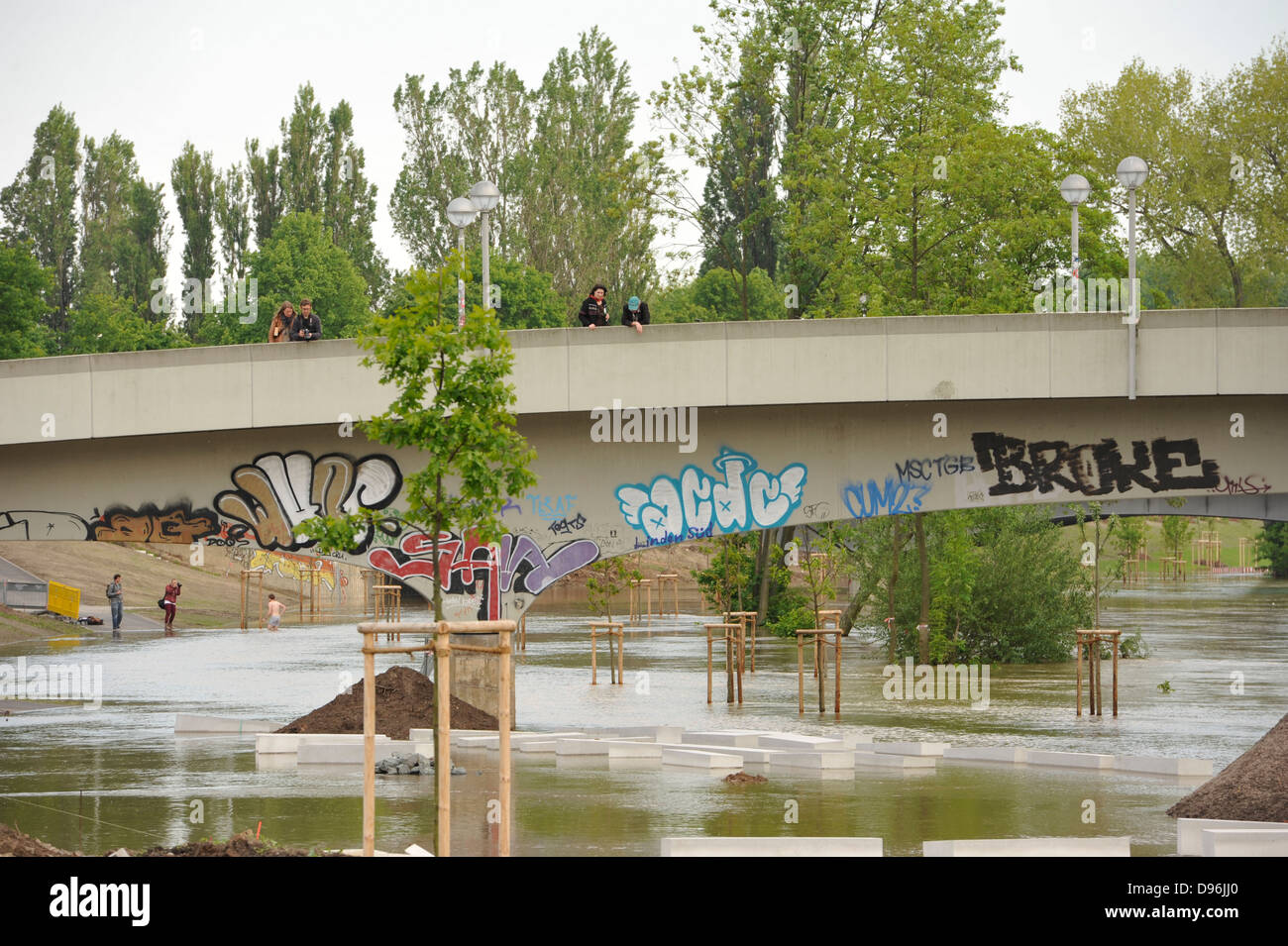Natural disaster Floods in Germany Stock Photo - Alamy