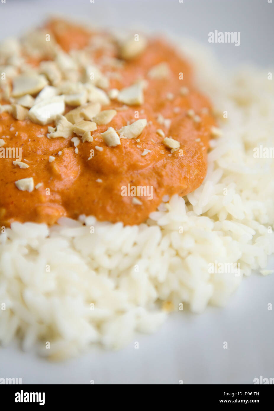 Prawn makhani curry rice indian hi-res stock photography and images - Alamy