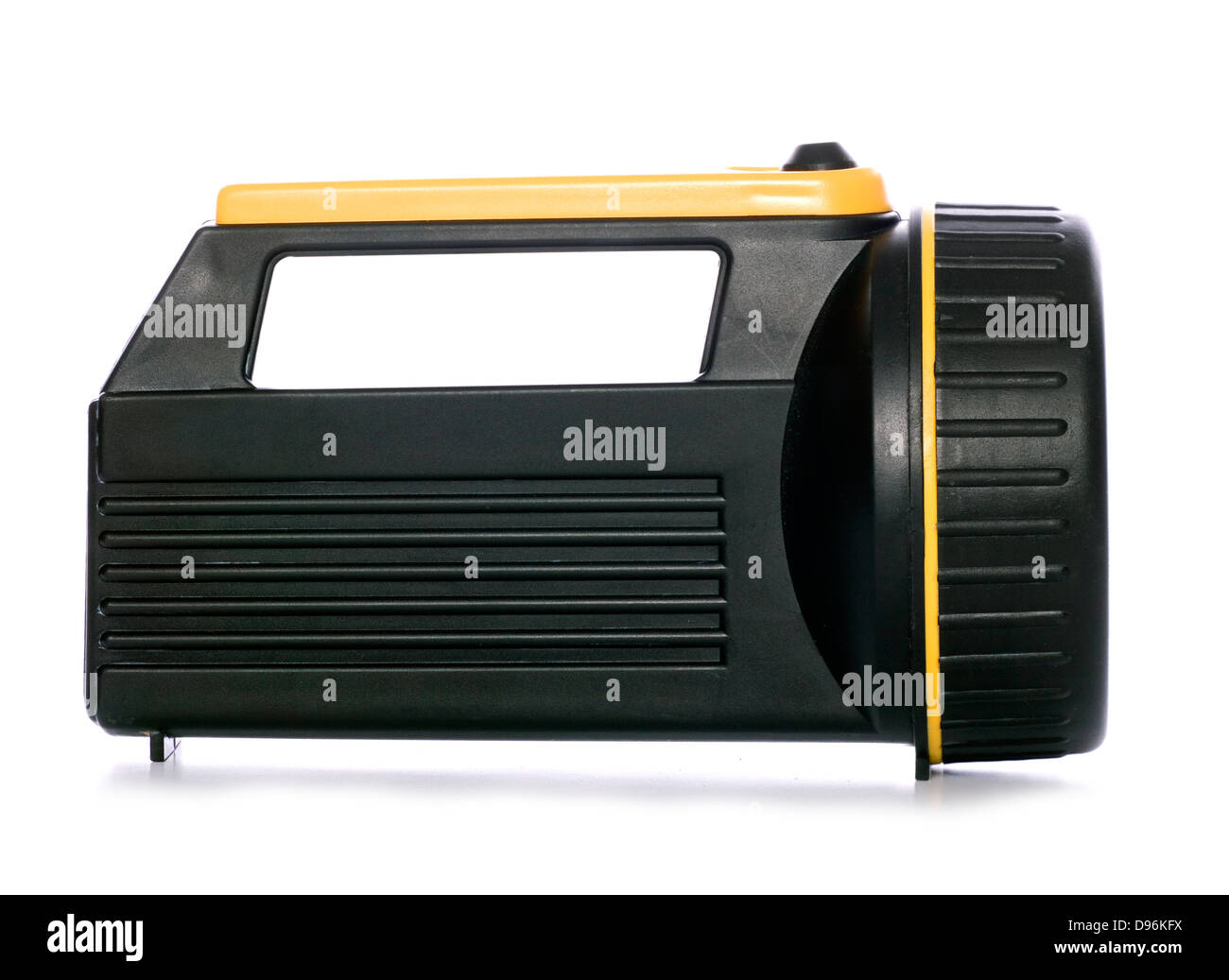 hand held torch studio cutout Stock Photo - Alamy