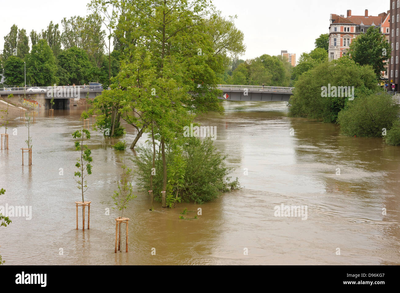Natural disaster Floods in Germany Stock Photo - Alamy