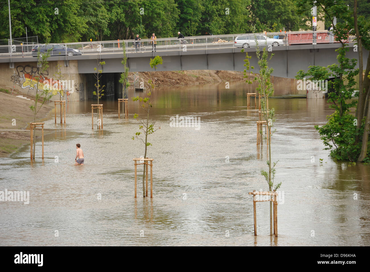 Natural disaster Floods in Germany Stock Photo - Alamy
