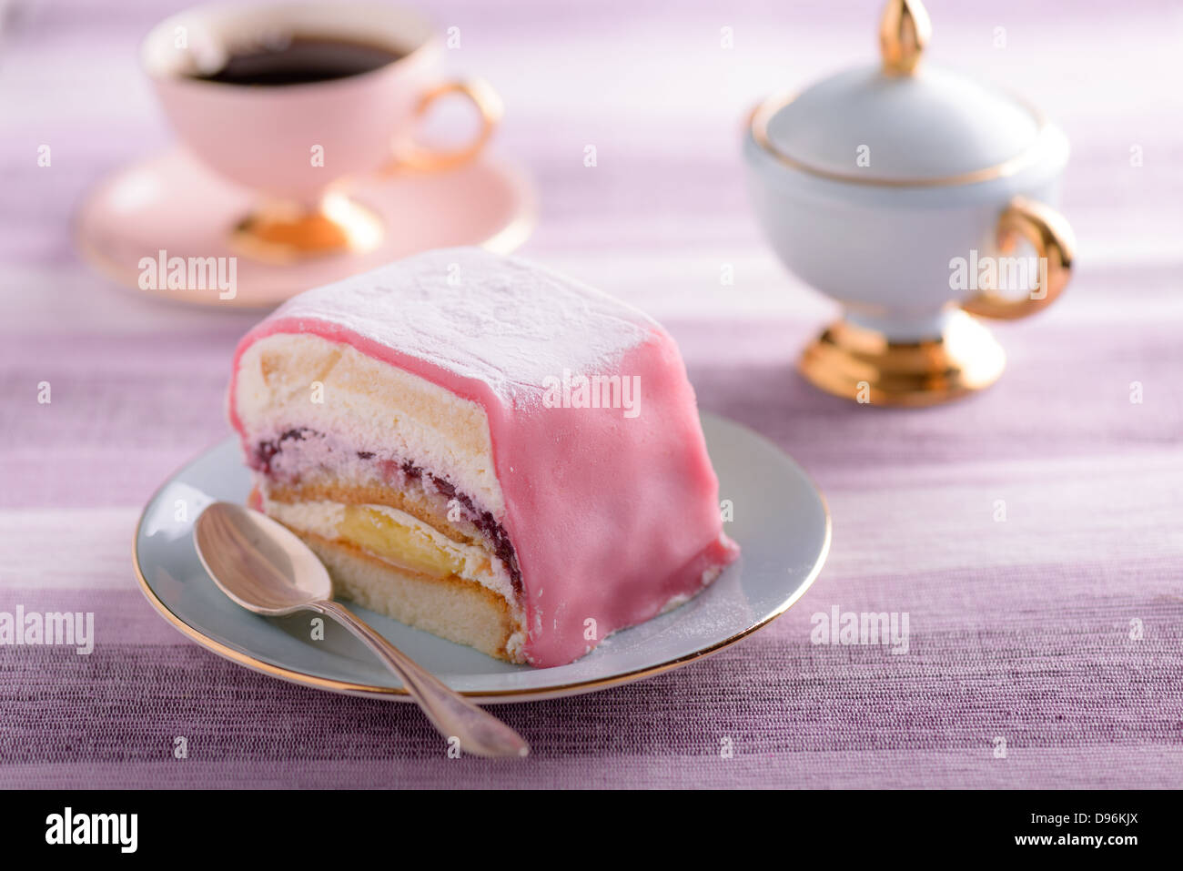 Hot coffee tasty pastry hi-res stock photography and images - Alamy