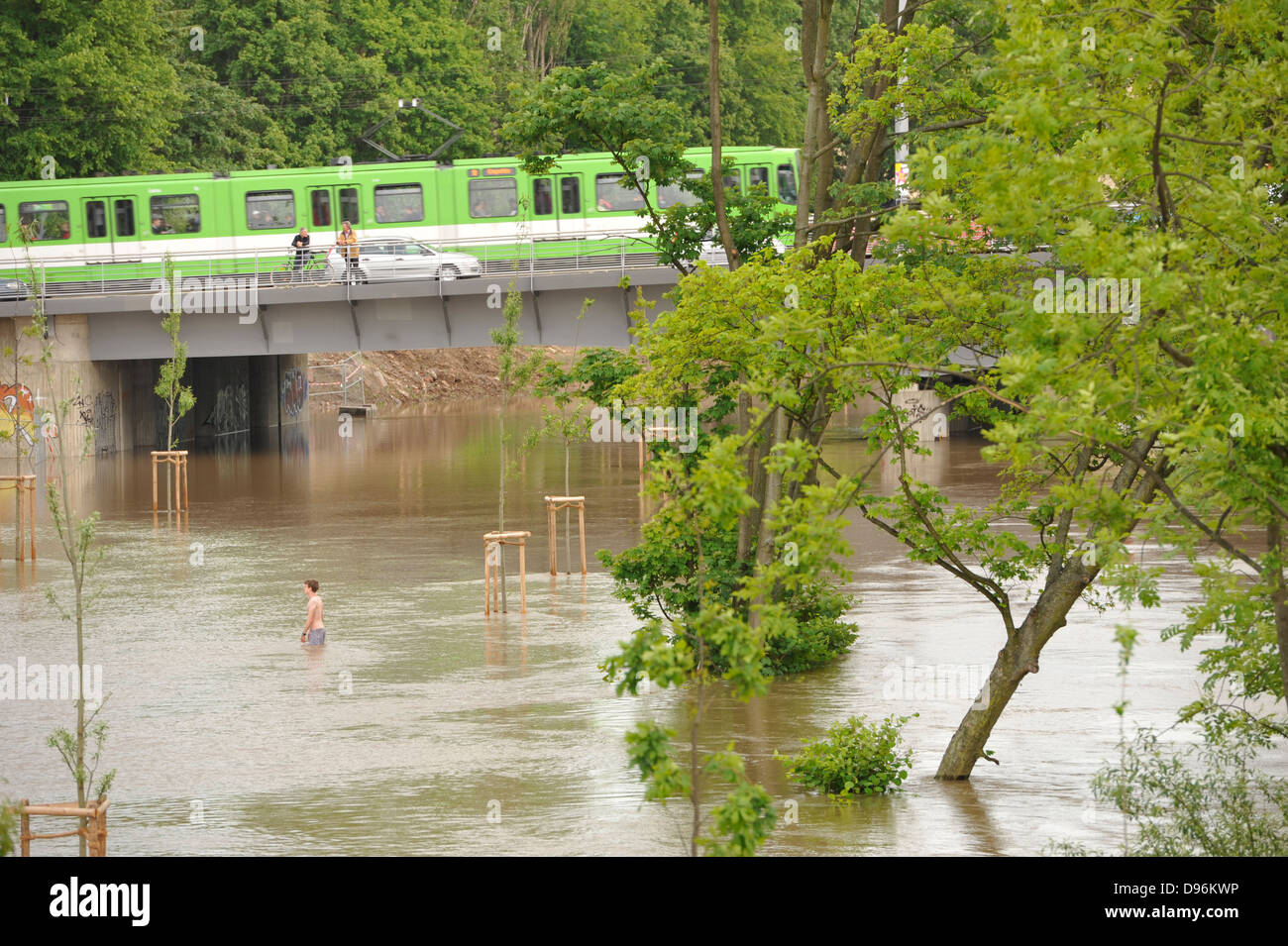 Natural disaster Floods in Germany Stock Photo - Alamy