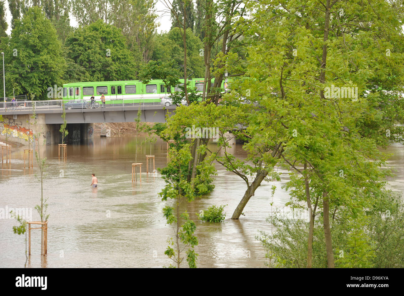 Natural disaster Floods in Germany Stock Photo - Alamy