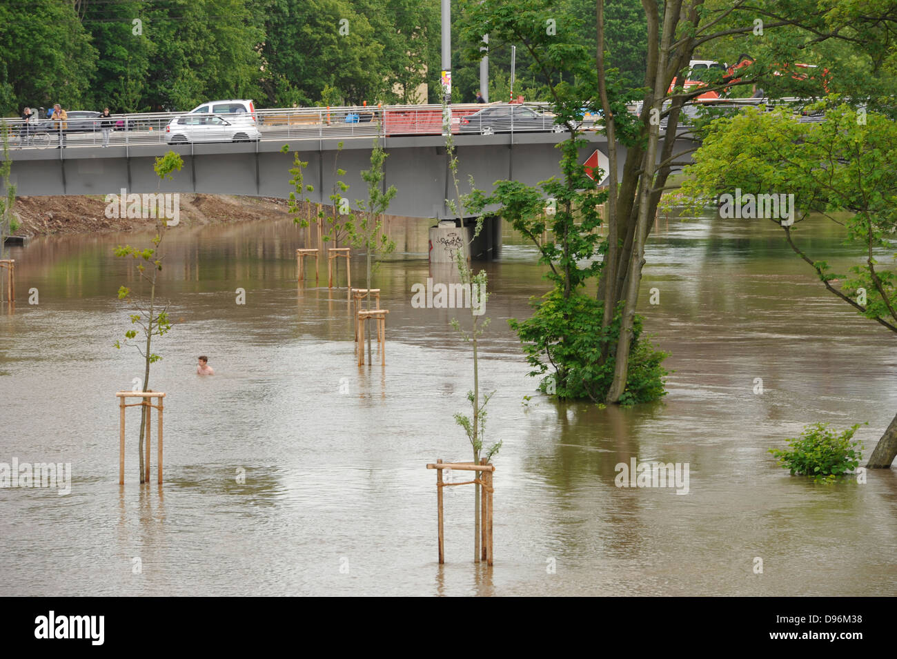 Natural disaster Floods in Germany Stock Photo - Alamy