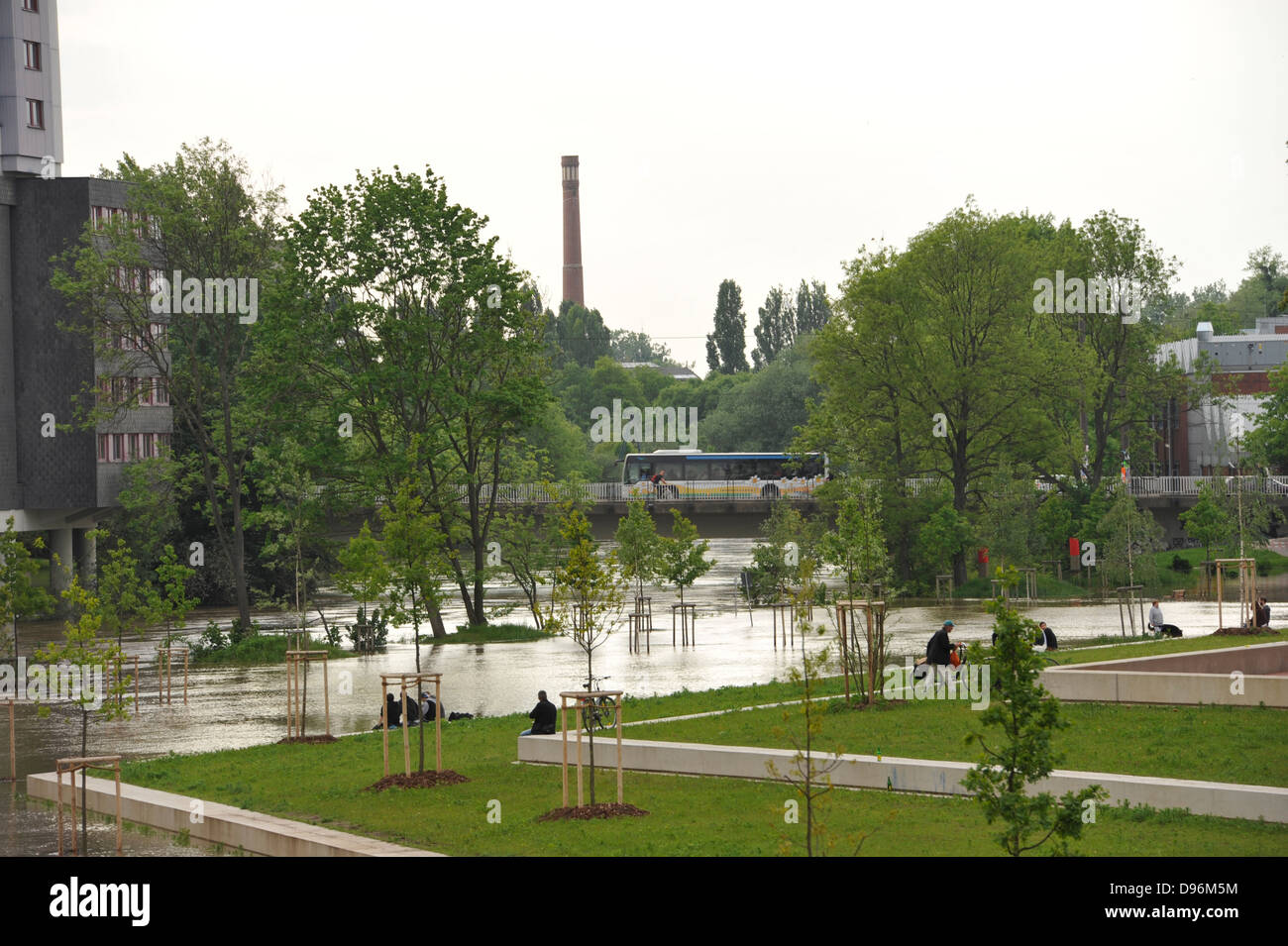 Natural disaster Floods in Germany Stock Photo - Alamy