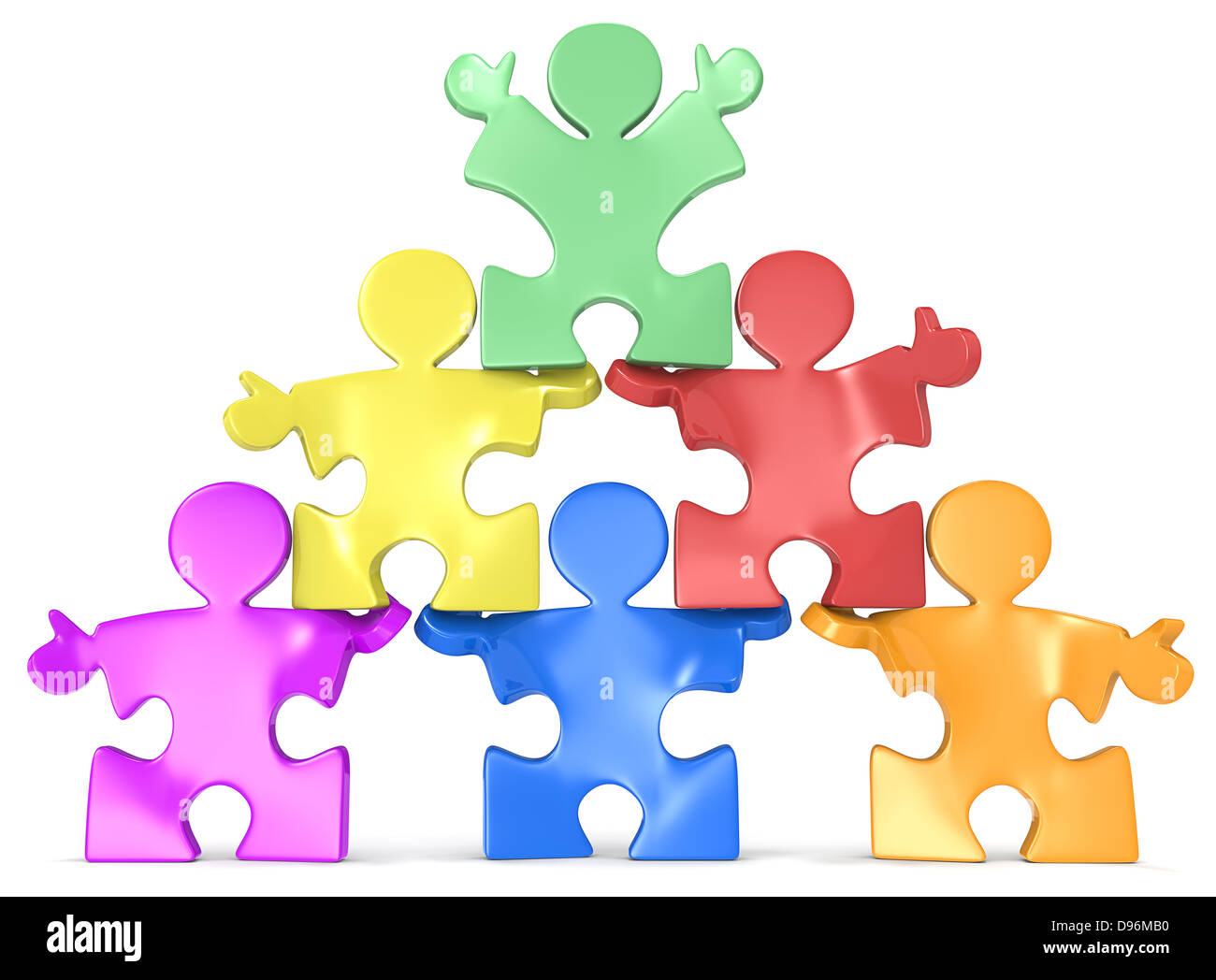 Group caucasian pyramid hi-res stock photography and images - Alamy