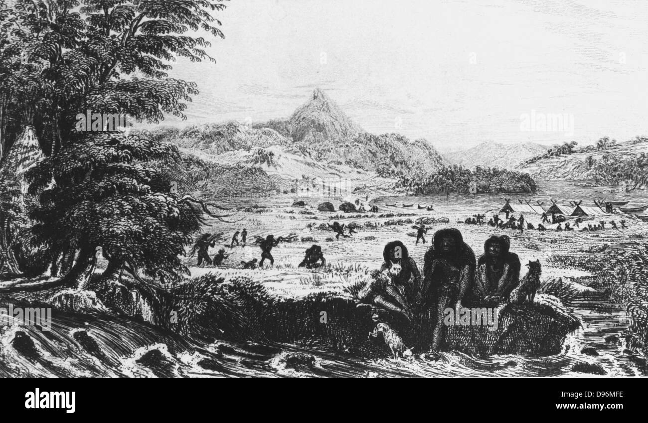 Fuegians hi-res stock photography and images - Alamy