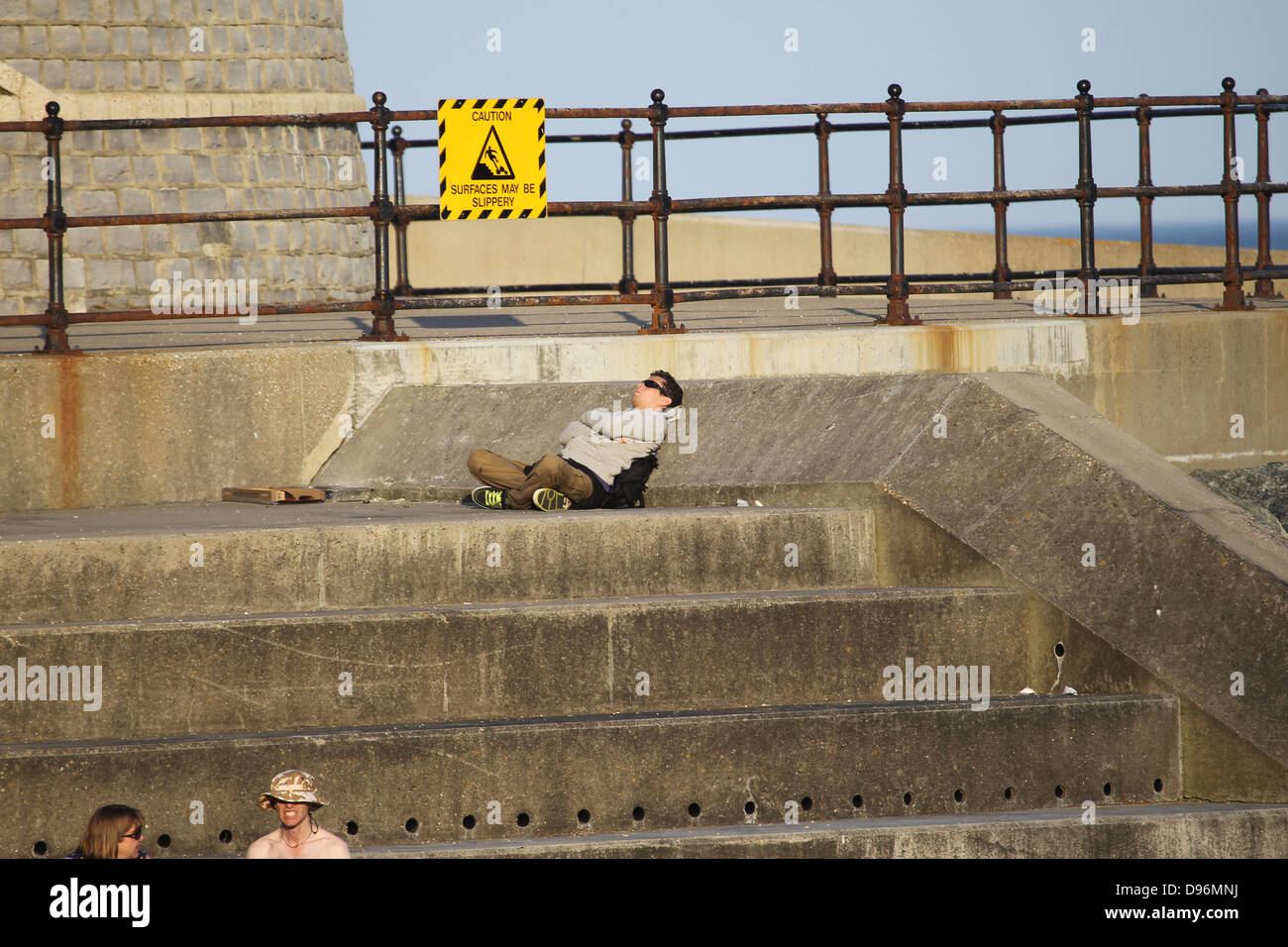 Ventnor Beach Isle of Wight Stock Photo - Alamy