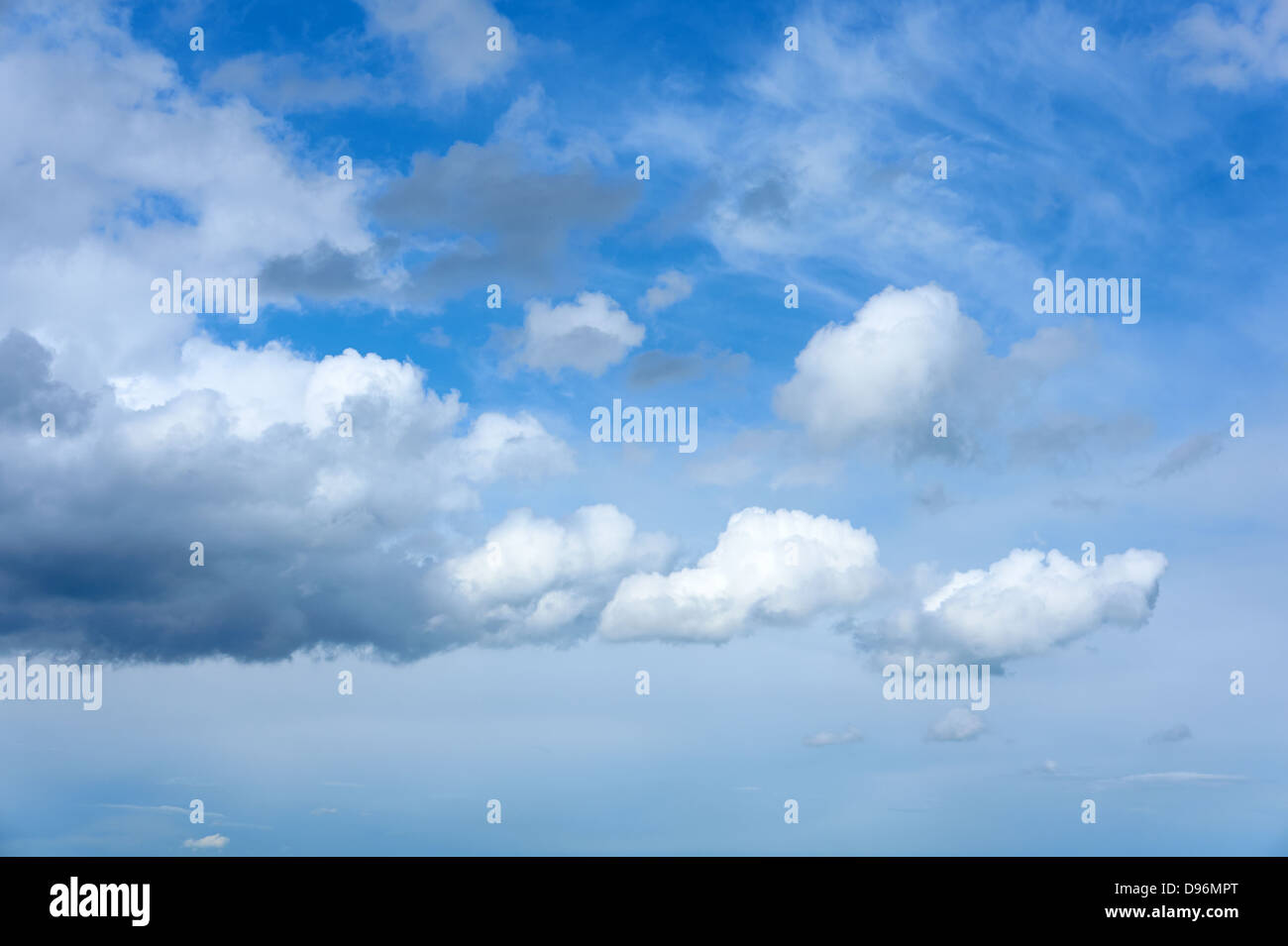 Sky with clouds before spring rain Stock Photo - Alamy