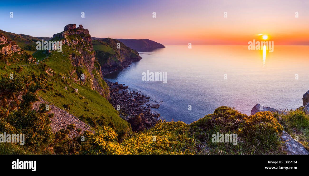 Devon wringcliff bay hi-res stock photography and images - Alamy