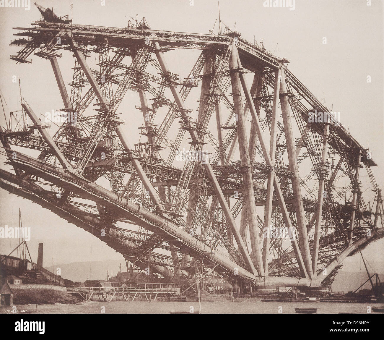 Forth Bridge Construction