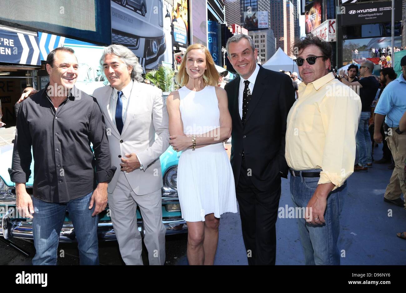 New York, USA. June 12, 2013. john Cenatiempo, Michael Rispoli, Mitch ...