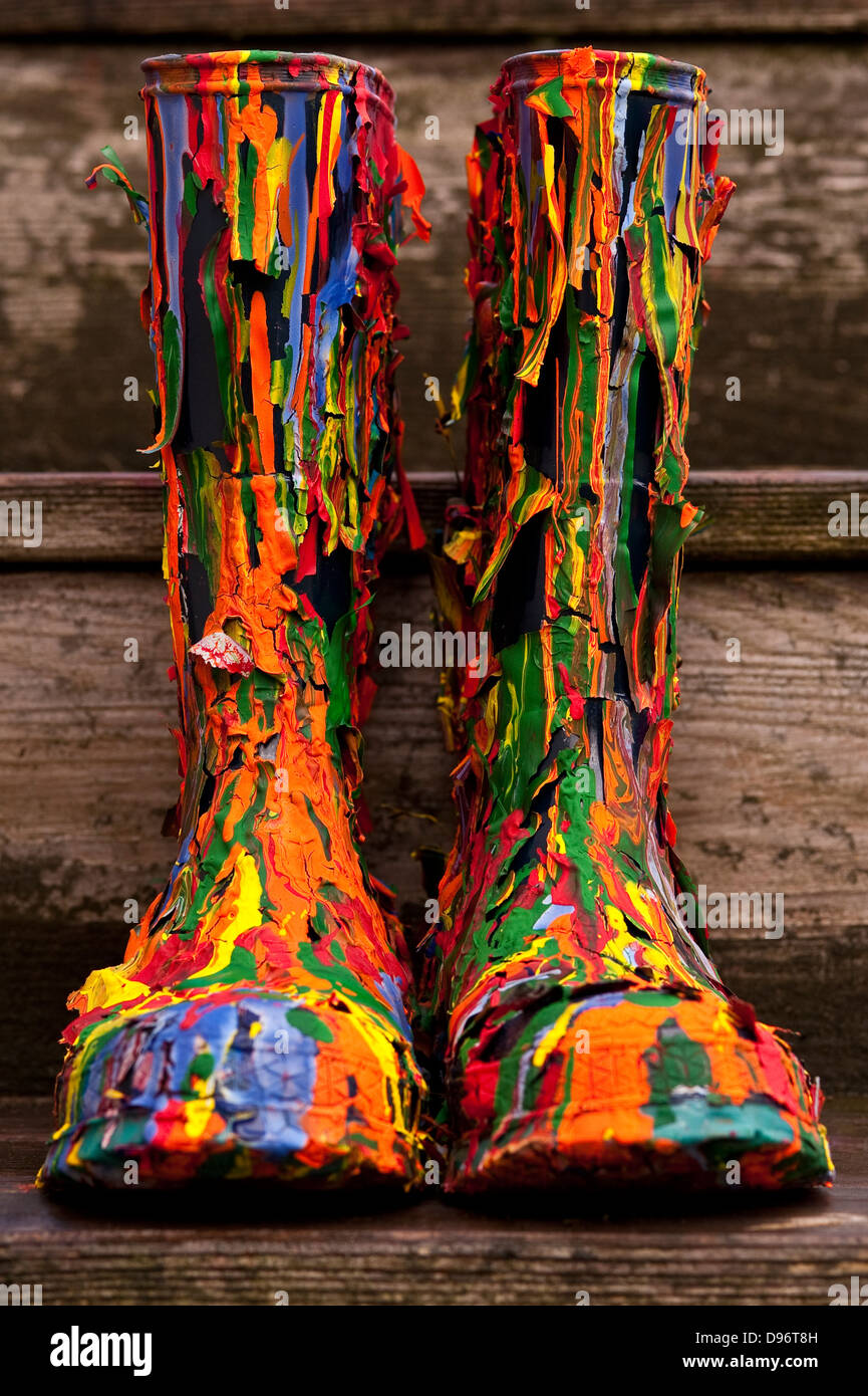 Paint on steps hi-res stock photography and images - Alamy