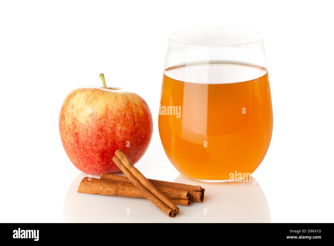Fresh Organic Apple Cider with Apples and Cinnamon Stock Photo - Alamy